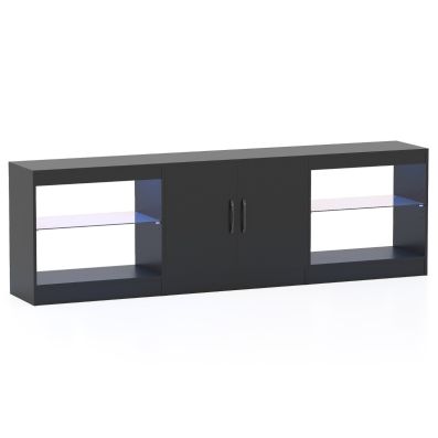 Mueble Modular para Televisores de 85" Centro de Entretenimiento 3 en 1 ...